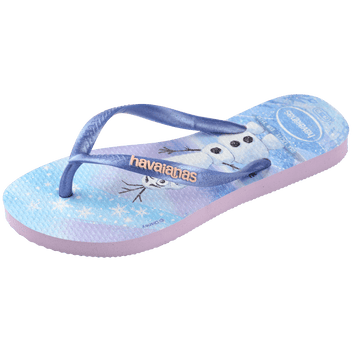 Kids' Disney Princess Slim Flip Flops Purple Fantasy | Havaianas