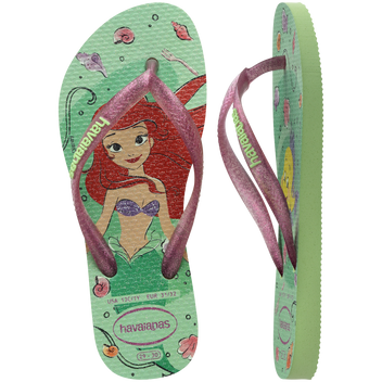 Kids' Disney Princess Slim Flip Flops White | Havaianas