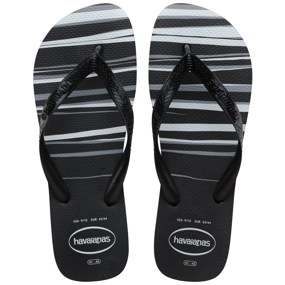 Men's Top Basic Flip Flops Black/Grey | Havaianas