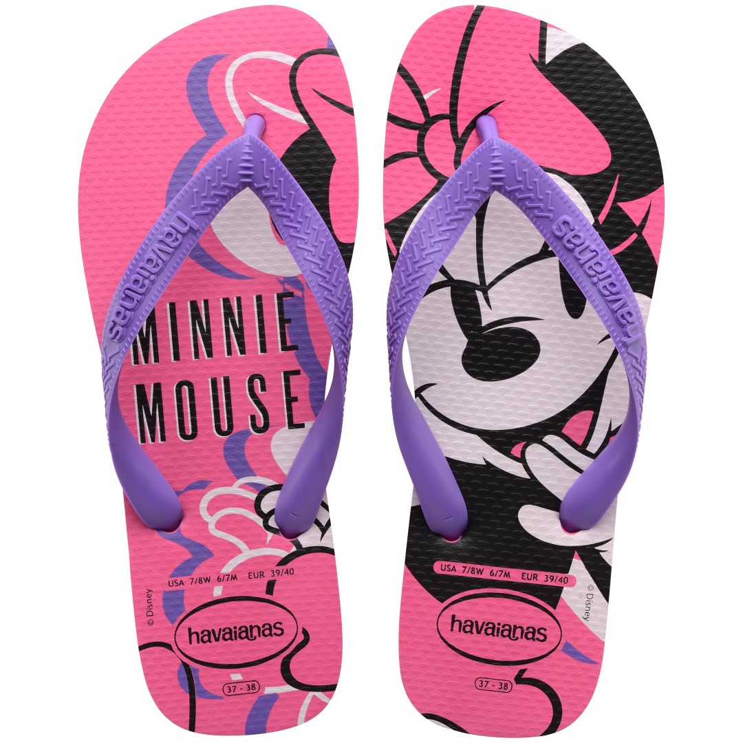 Women's Disney Top Flip Flops Pink/Pink | Havaianas