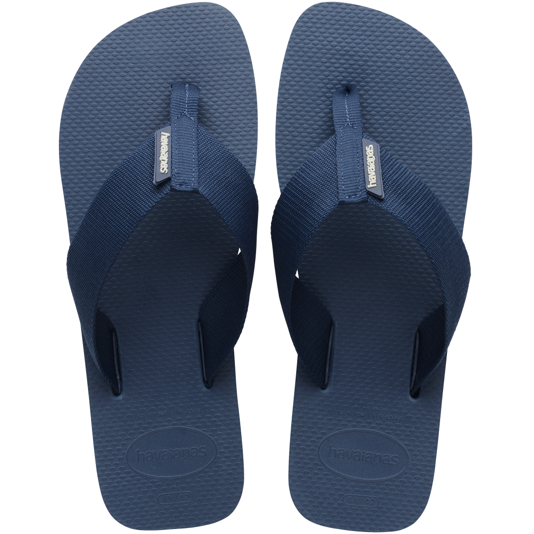 Men's Urban Basic Flip Flops Indigo Blue | Havaianas