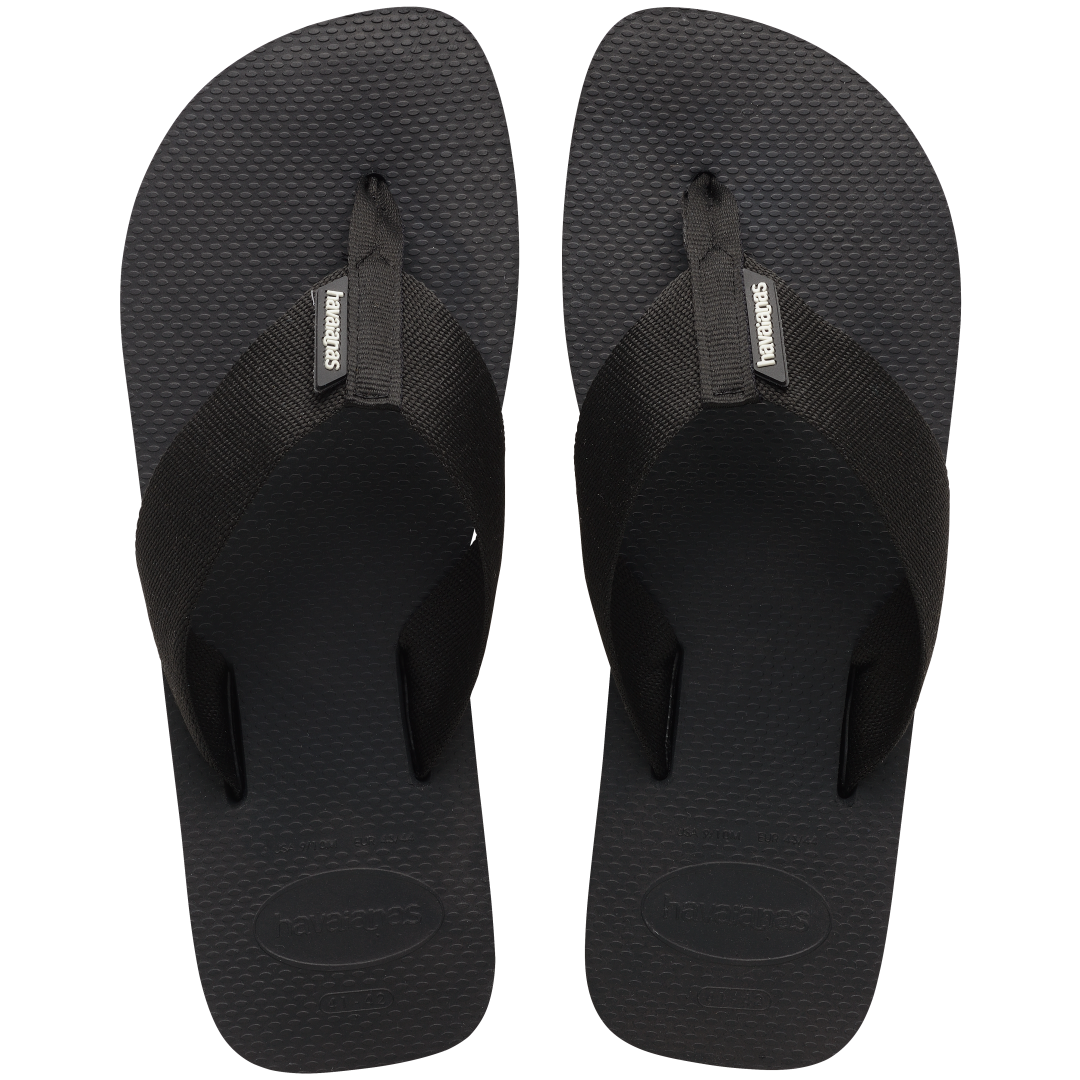 Men's Urban Basic Flip Flops Black | Havaianas